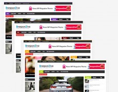 BresponZive - Fully Responsive News, Magazine Freemium WordPress Theme 2017